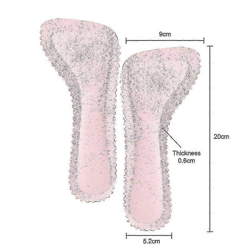 1 Pair Anti-slip Sweat-absorbent Sandal Insoles For Women Deodorant ...