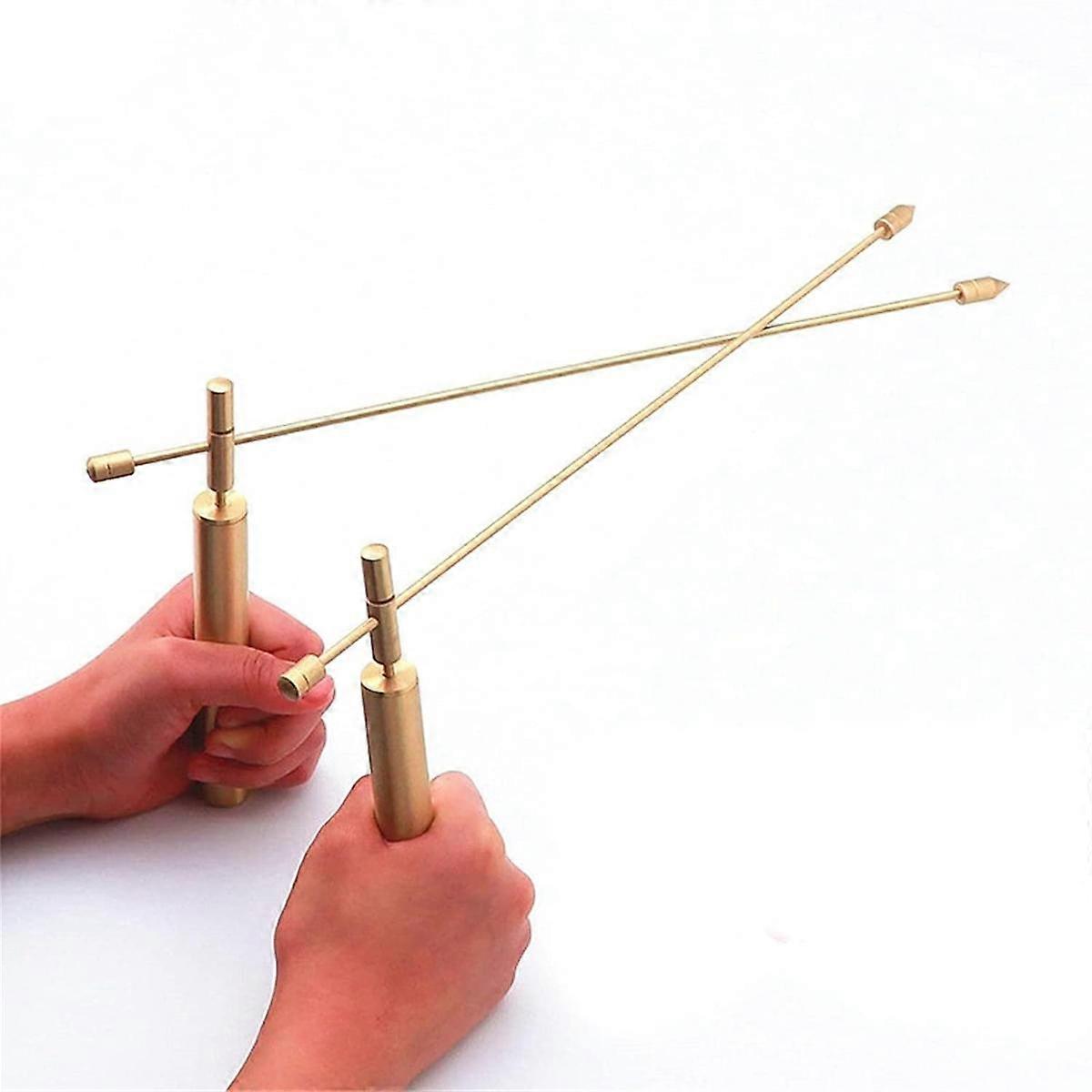 11.8In Lenght Dowsing Rod Copper Practical Handle Dowsing Rods Tools ...