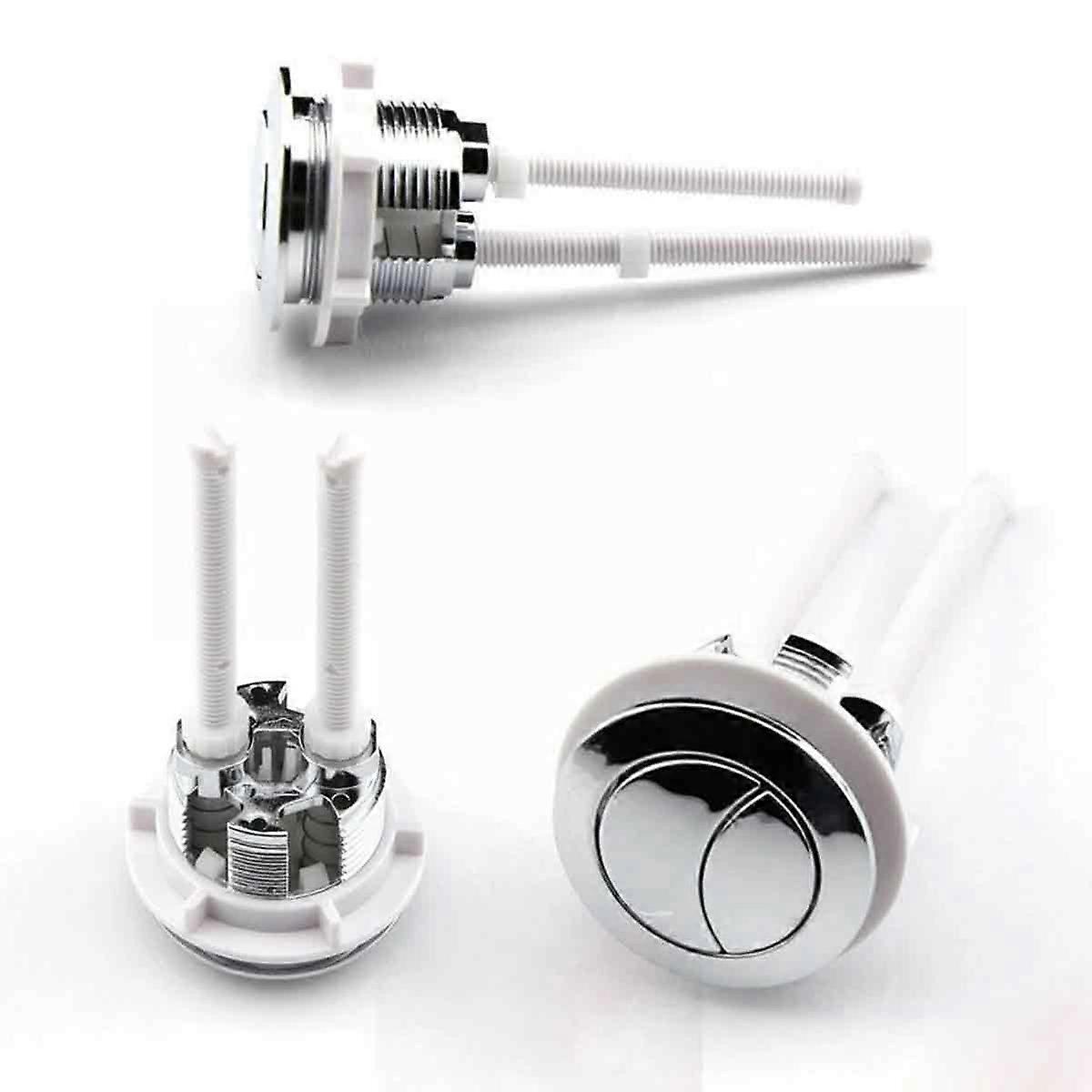 38mm Replacement Dual Flush Push Button Toilet Cistern Water Saving ...