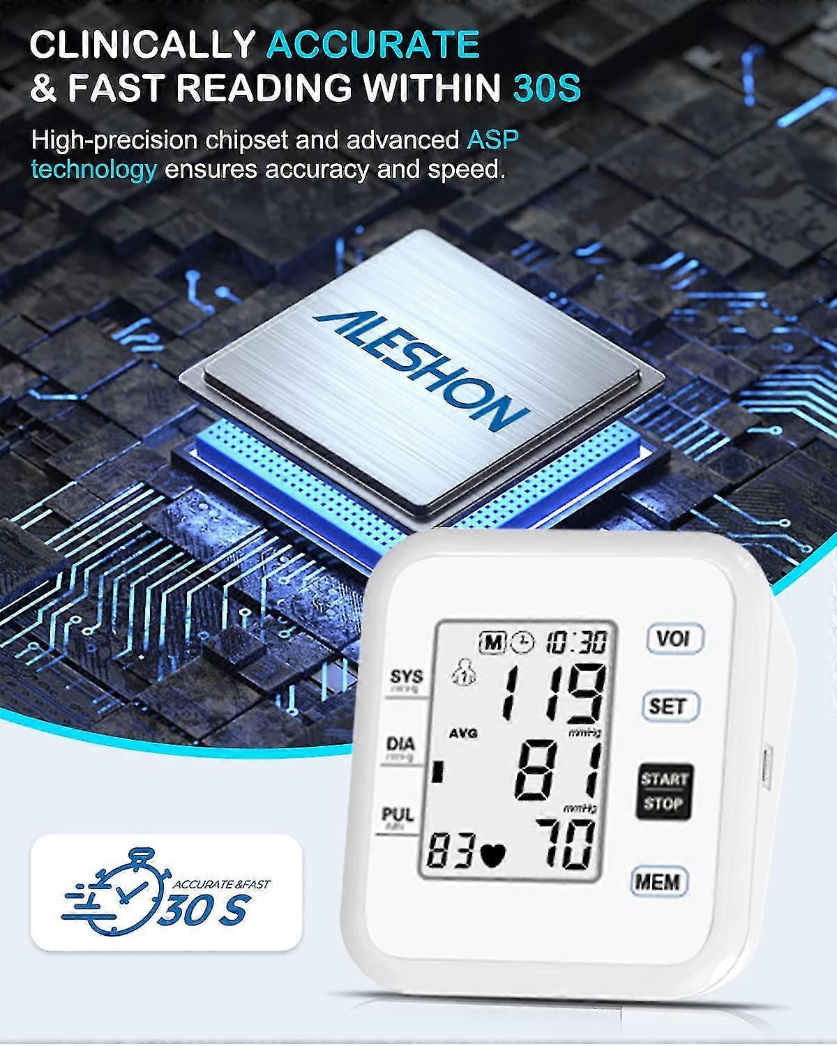 Blood Pressure Machine, Blood Pressure Monitor Upper Arm, Bp Monitor ...