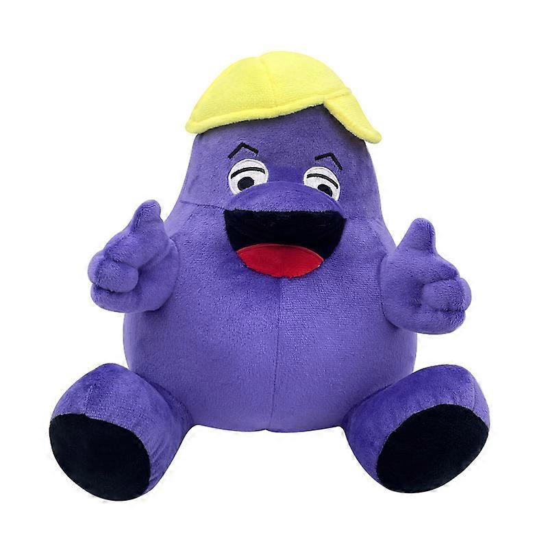 Grimace Plush,Grimace Shake Yellow Hat Plush Toy,Stuffed Animal Toy ...