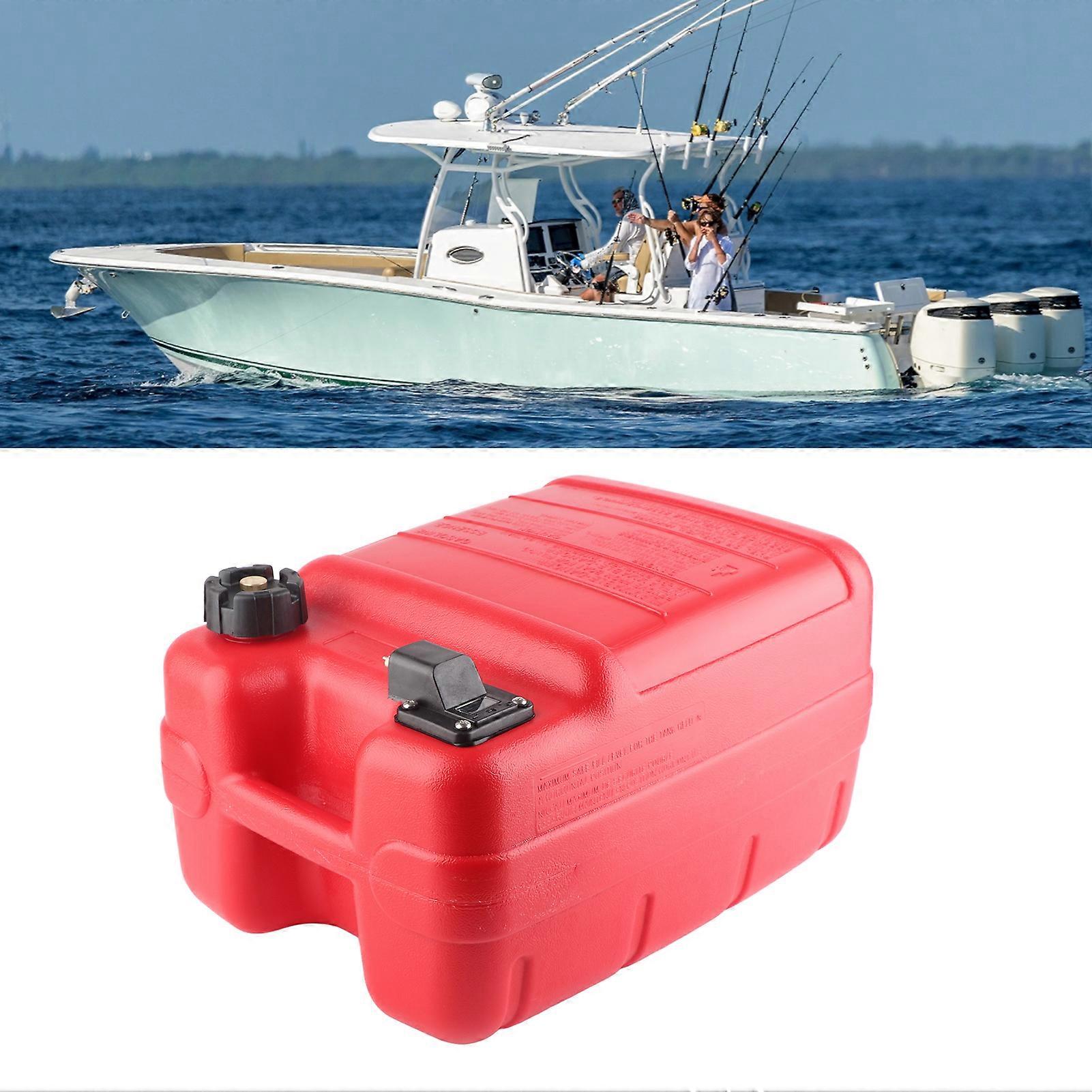 Plastic Boat Fuel Tank 24L Portable Marine Outboard Fuel Tank with ...