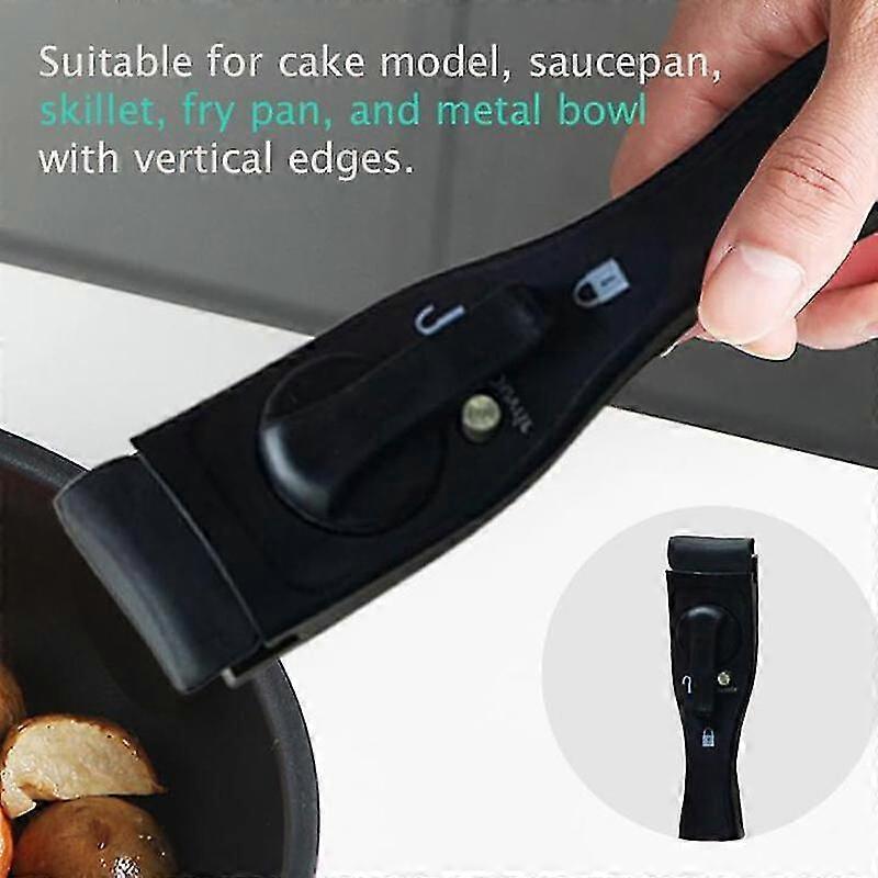 Replacement Pot Handle Woks Clip Handle Frying Pan Stockpot Universal ...