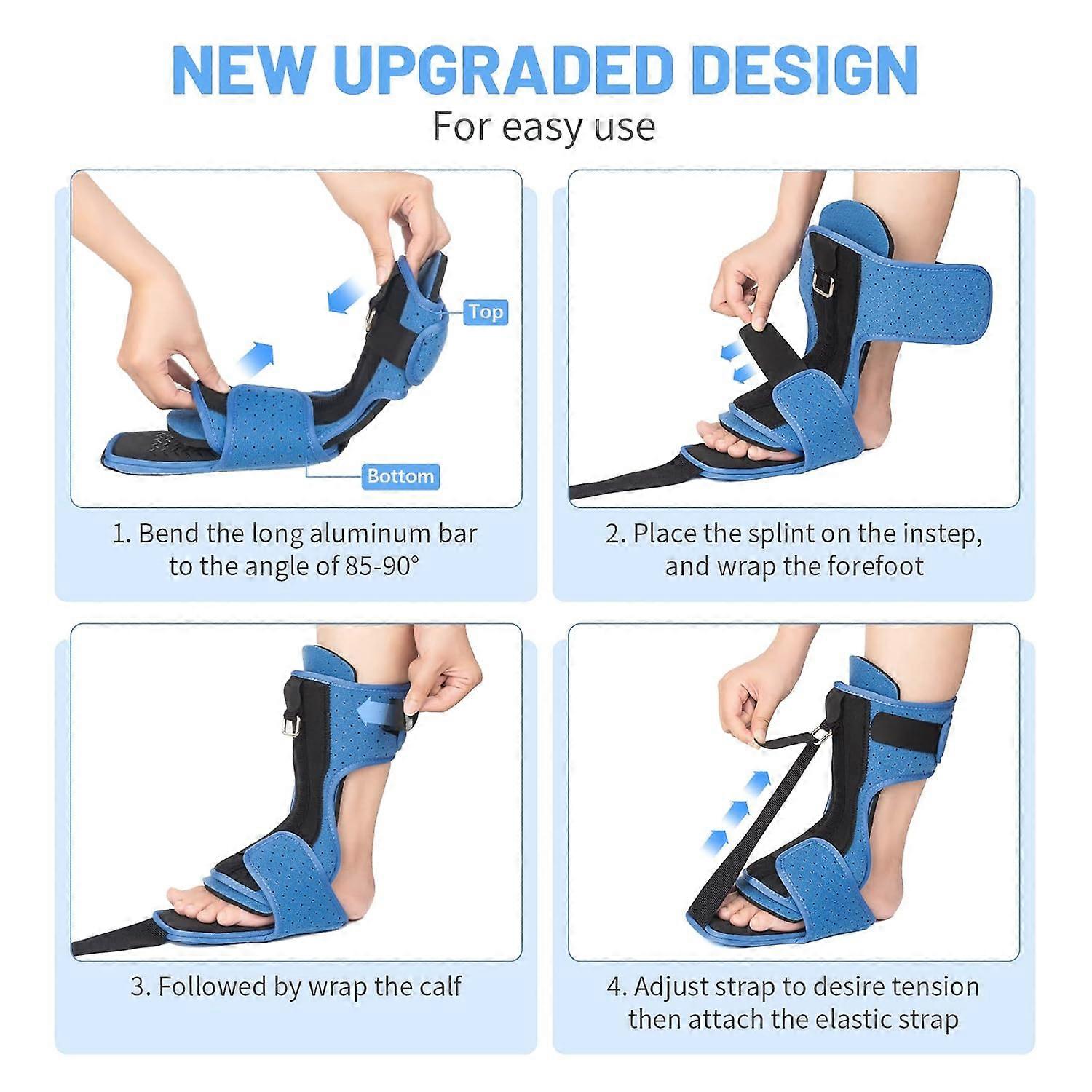 Plantar Fasciitis Night Splint Plantar Fasciitis Brace Dorsal Night ...