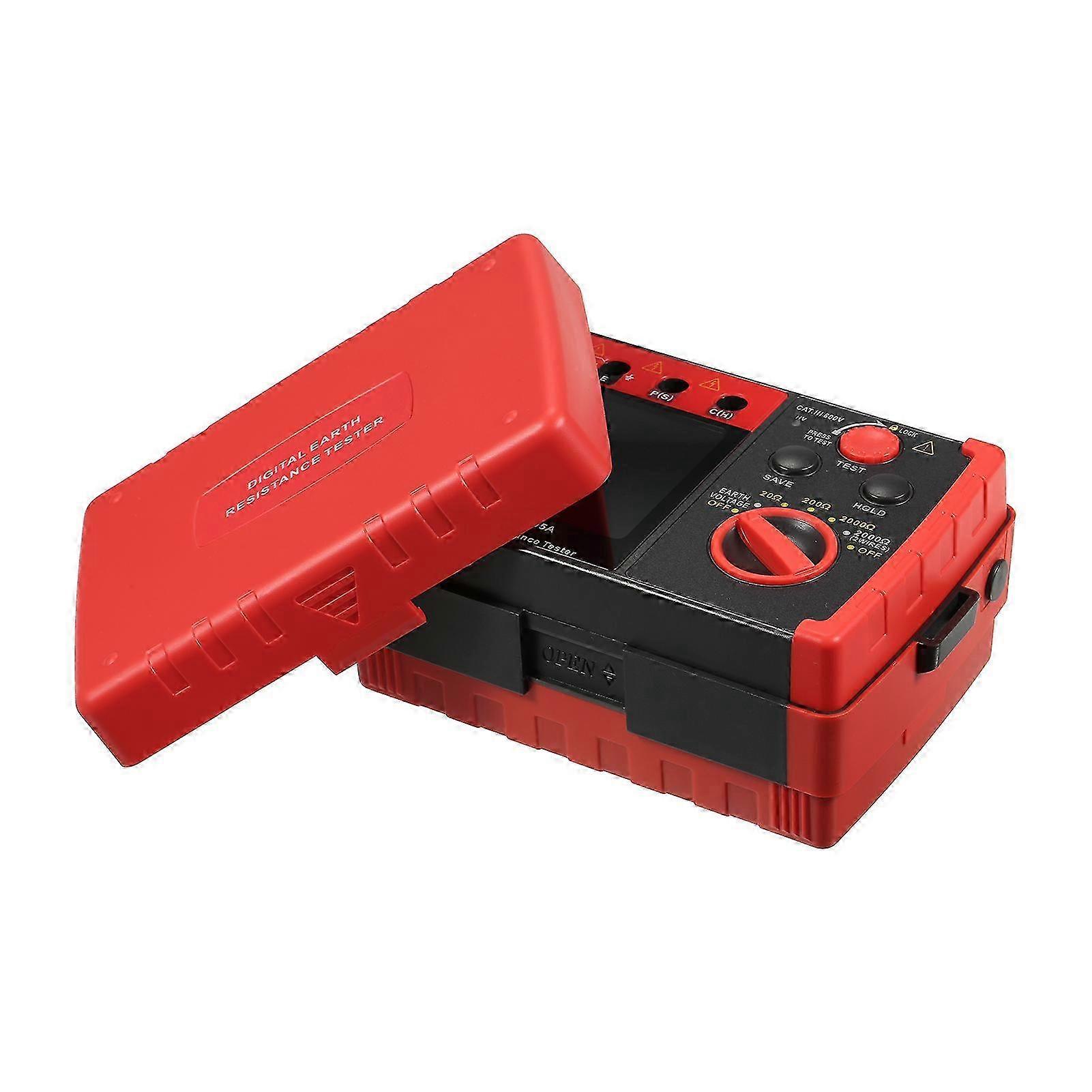 BENETECH GT5105A Digital Earth Resistance Tester 2000 Megohm Meter ...