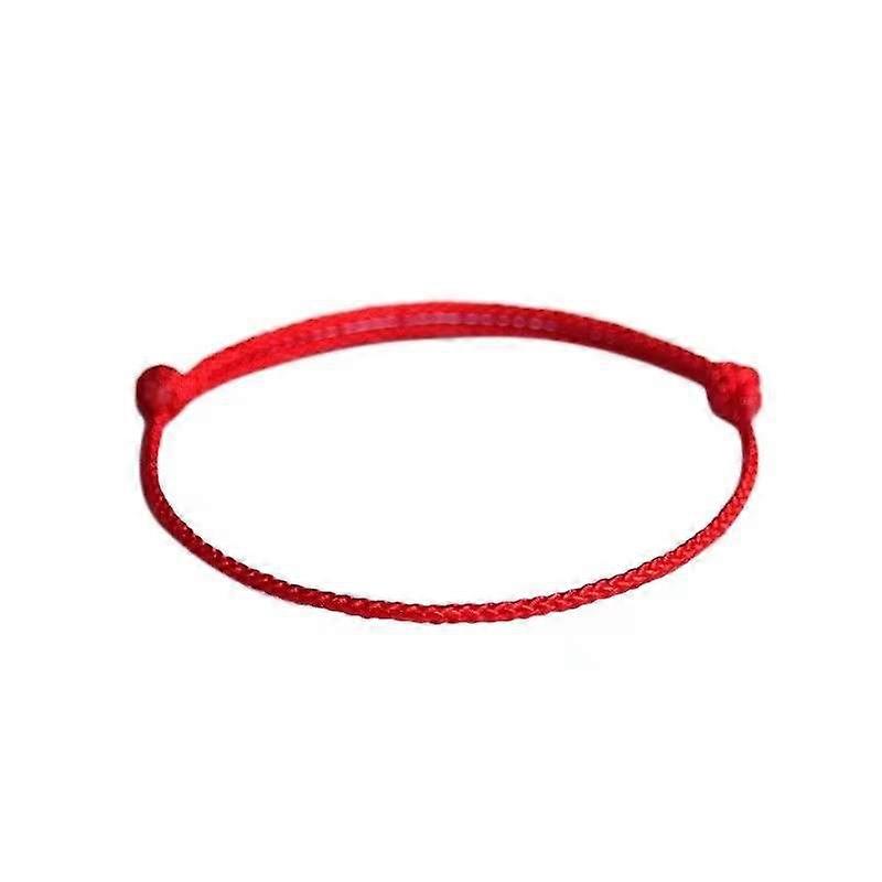 10 PCS Red Bracelet Red Cord Bracelet Adjustable Kabbalah Red Knot ...