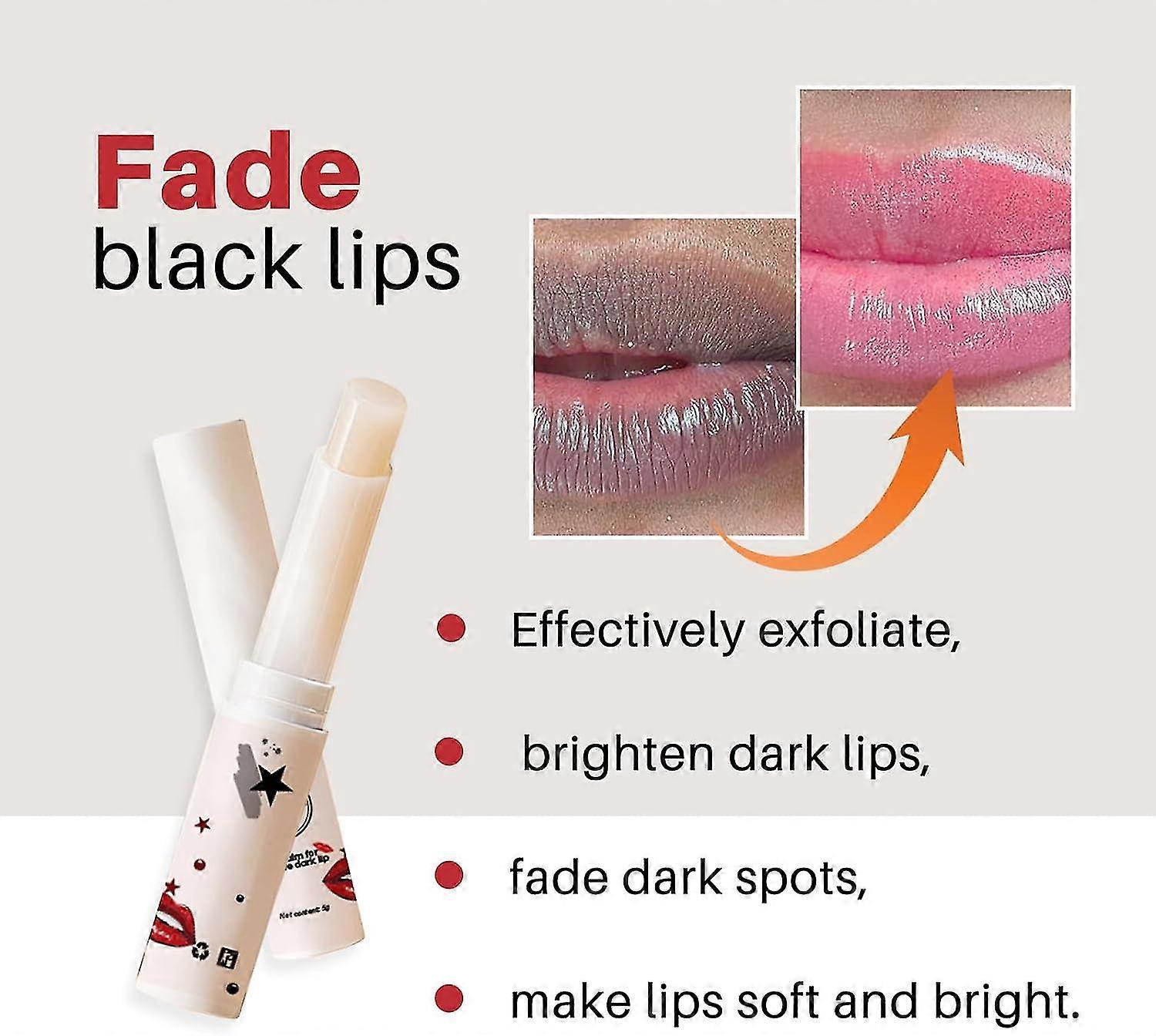 Lip Lightening For Dark Lips,moisturizing Lip Balm Whitening ...