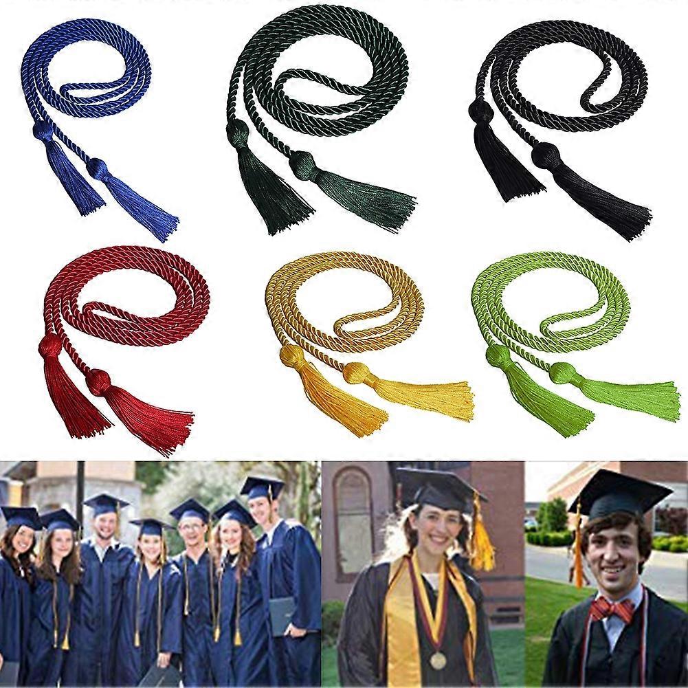 170cm Single Color Honor Cord Tassel Collage Graduates Graduation Stole ...