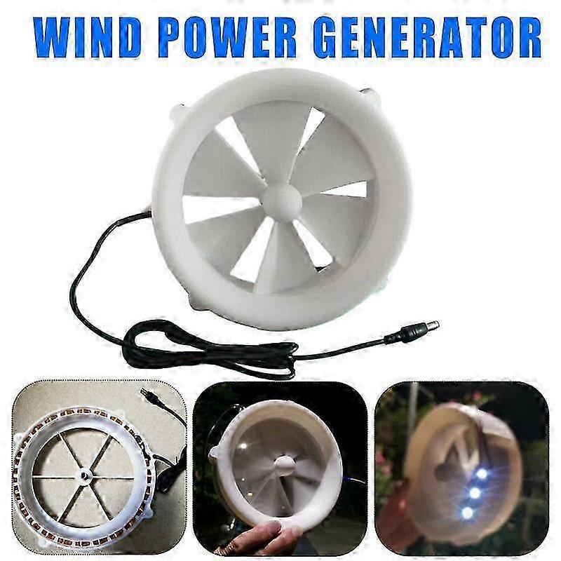 25W Wind Generator 12V Wind Turbine Portable Permanent Magnet Set for ...