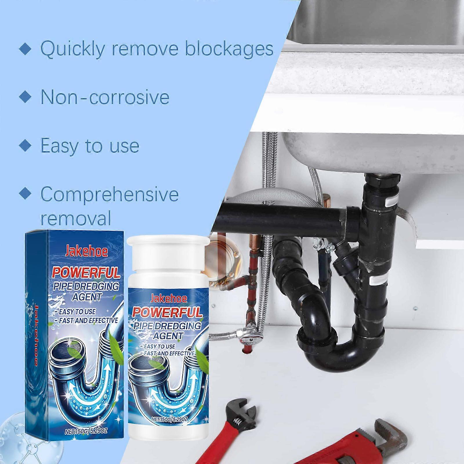 Powerful Pipe Dredging Agent To Quickly Clear Sink Kitchen And Toilet ...