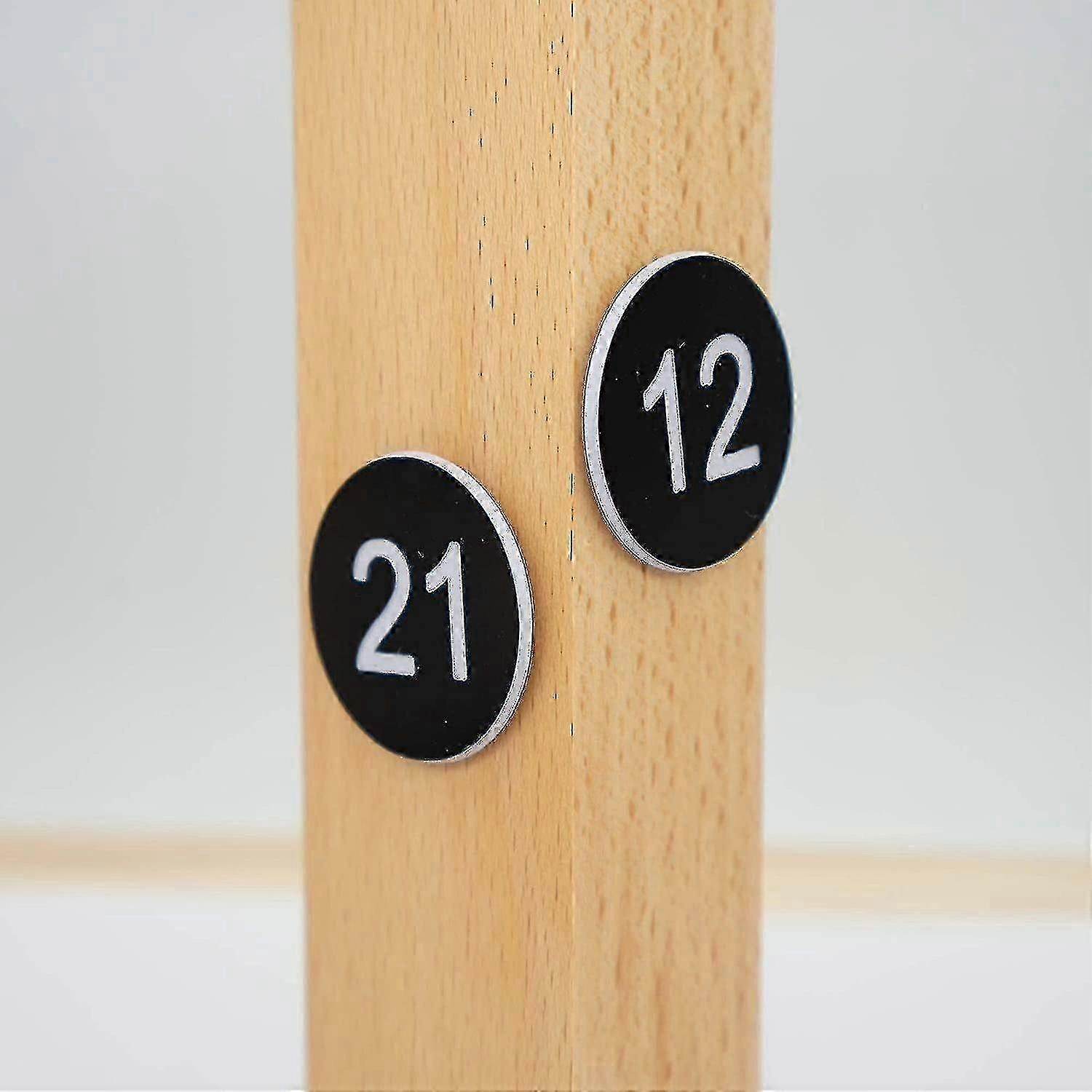 Plastic Number Tags Engraved Numbered Tags Id Tags Key Tags Without ...