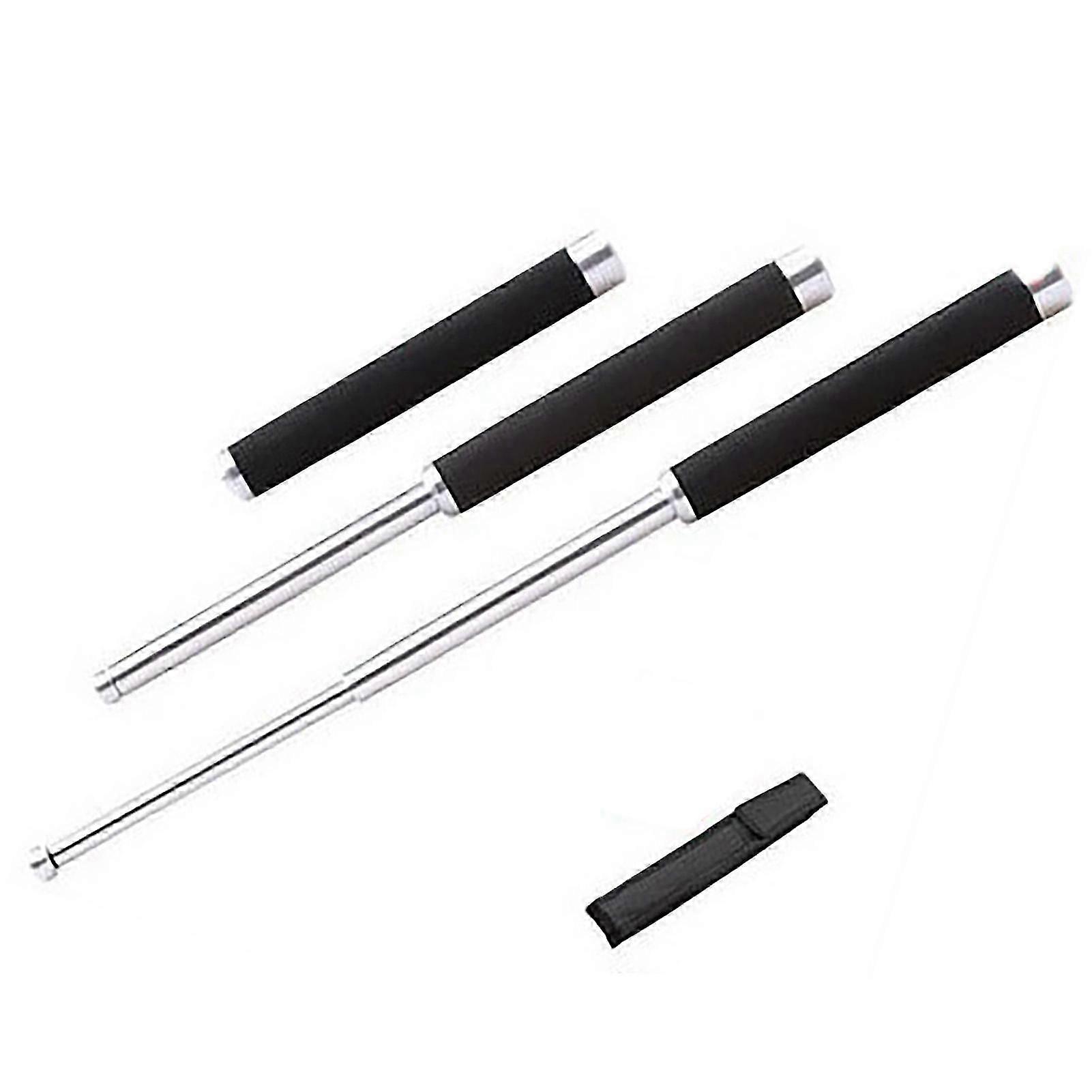 Section Telescopic Stick Alloy Steel Safety Defence Telescopic Rod for ...