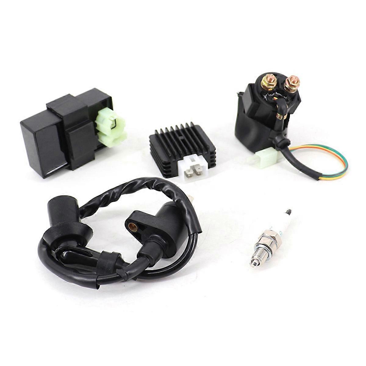 Ignition Coil & AC CDI Box 6 pin for GY6 4 Stroke 50cc 125cc 150cc ...