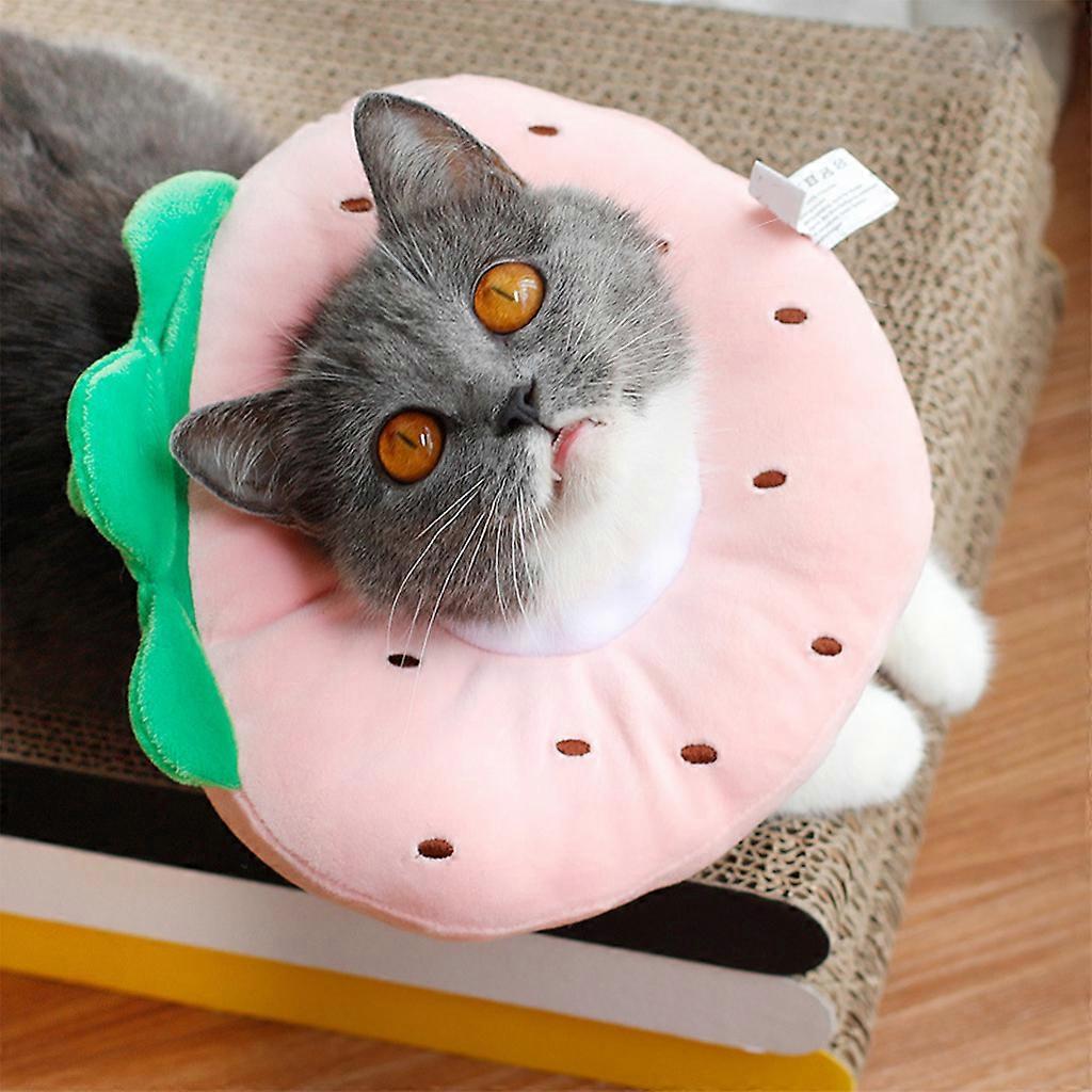 Fruit Shaped Adjustable Cute Pet Dog for Cat Recovery Collar Neck Cone ...
