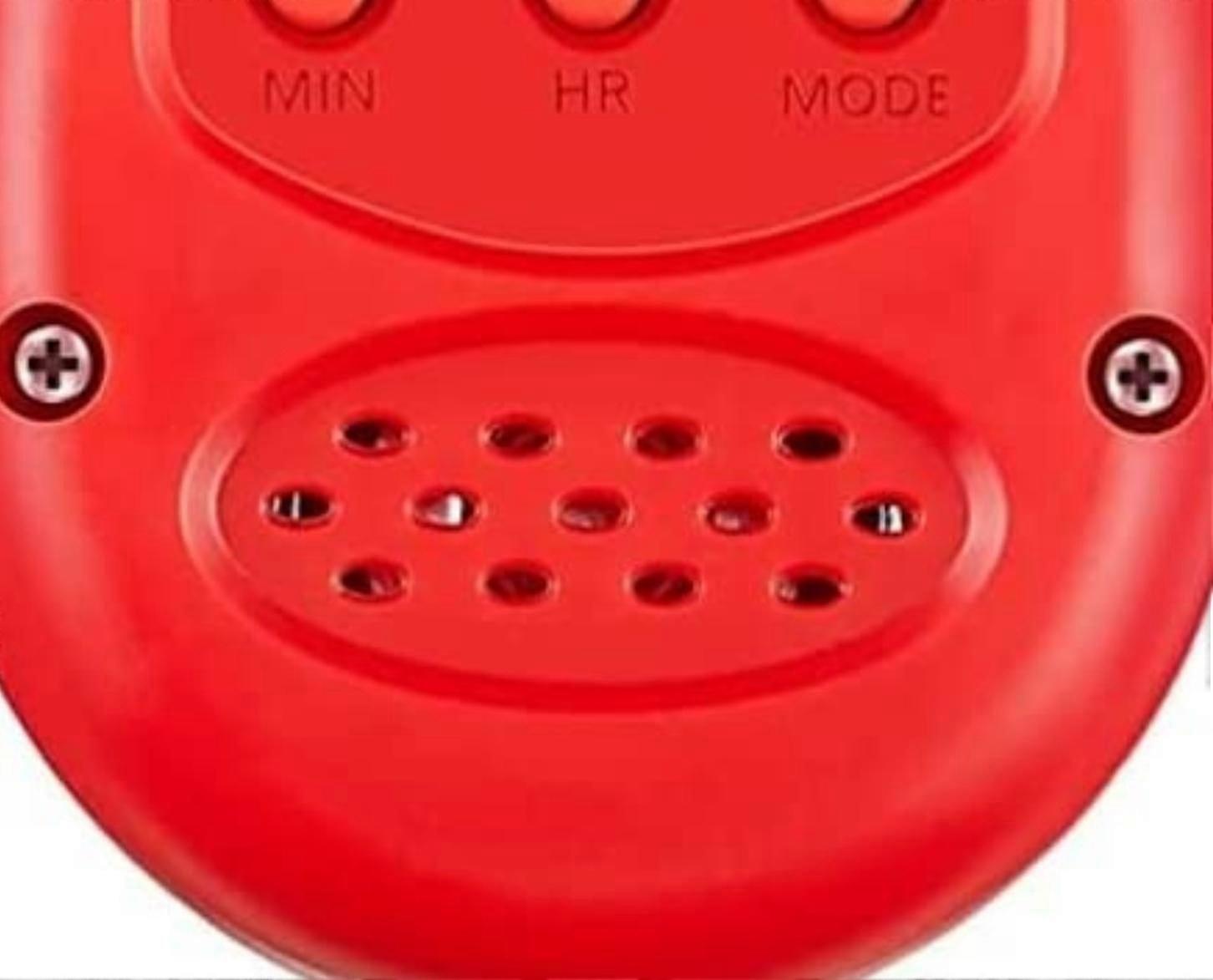 Alarm Clock Keychain Oval Talking Clock - English Broadcast for The Old ...