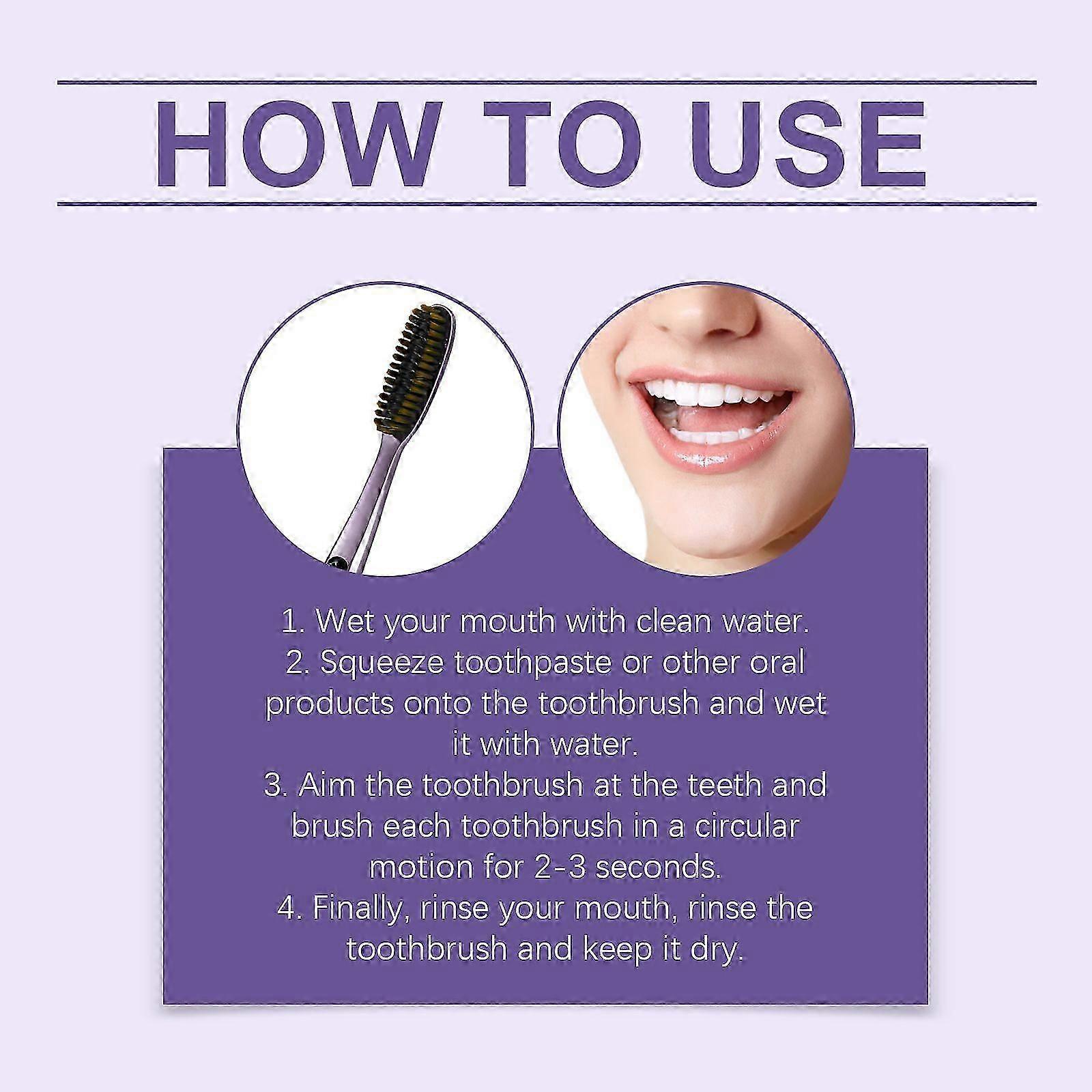 U-Shaped Long-Tipped Toothbrush for Effective Teeth Cleaning & Gum ...