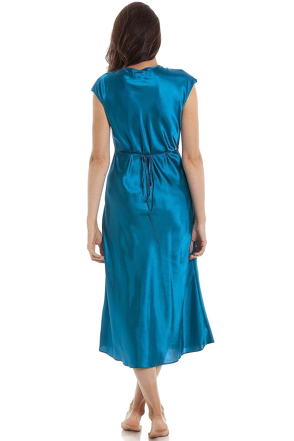 Camille CAM21715 Teal Satin Chemise för kvinnor | Fruugo SE