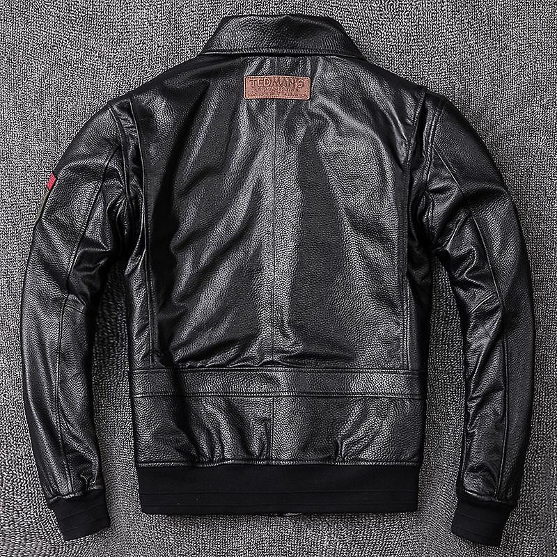 2021 Men's Pilot Winter Jacket Air Force 1 Genuine Leather Jackets for ...