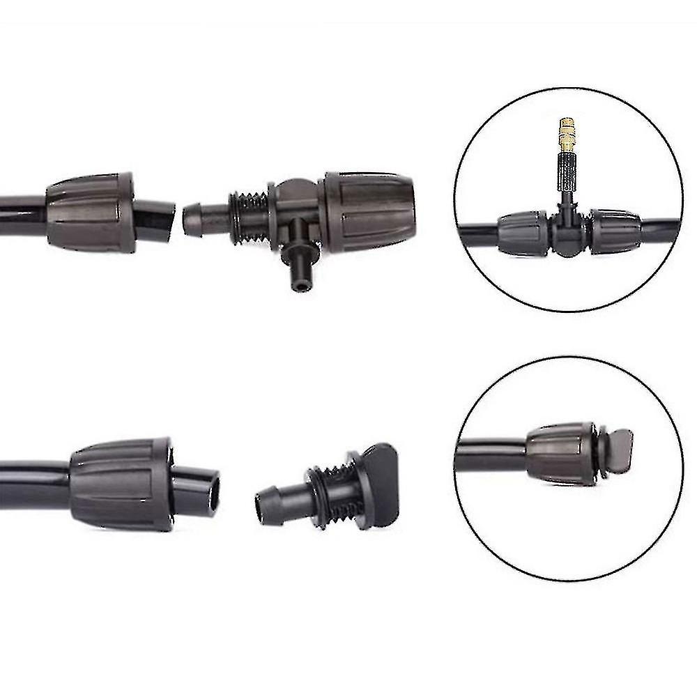 10m Automatic Watering Kits Micro Misting Spray Cooling System Garden ...