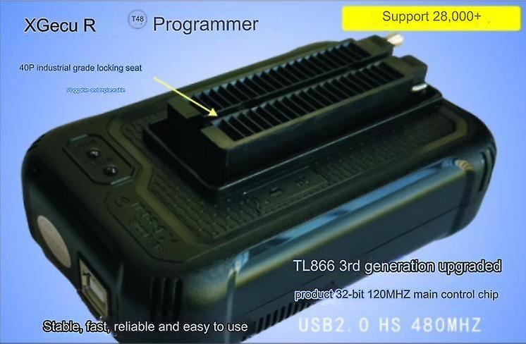 XGecu T48 TL866 universal programmer notebook car motherboard flash ...