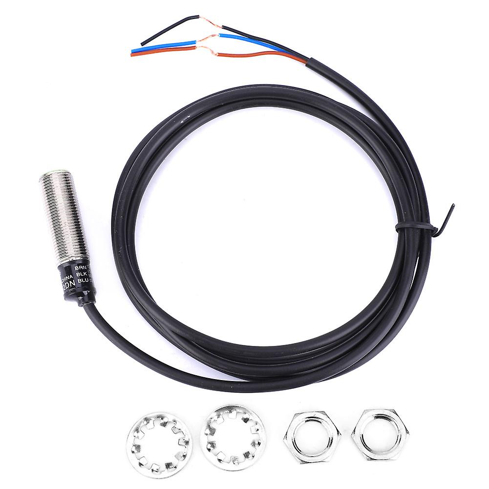 BERM PR12-2DN Proximity Switch Inductive 3 Wire NO NPN Sensor Switch 10~30VDC 2mm Sensing ...