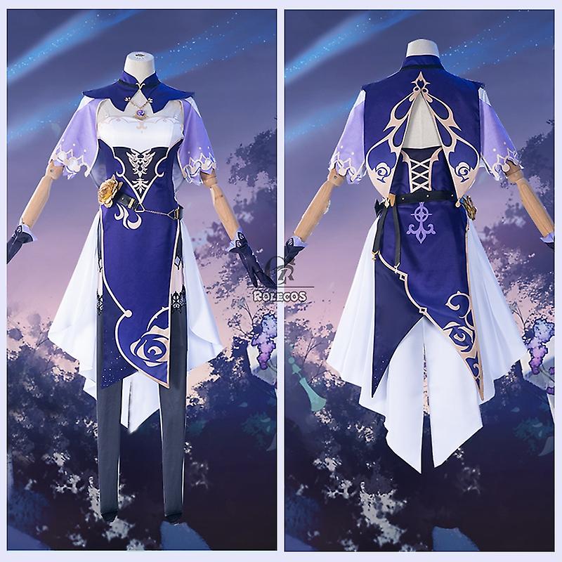 Game Genshin Impact Lisa Cosplay Costume Lisa Cosplay Costume Outfits ...