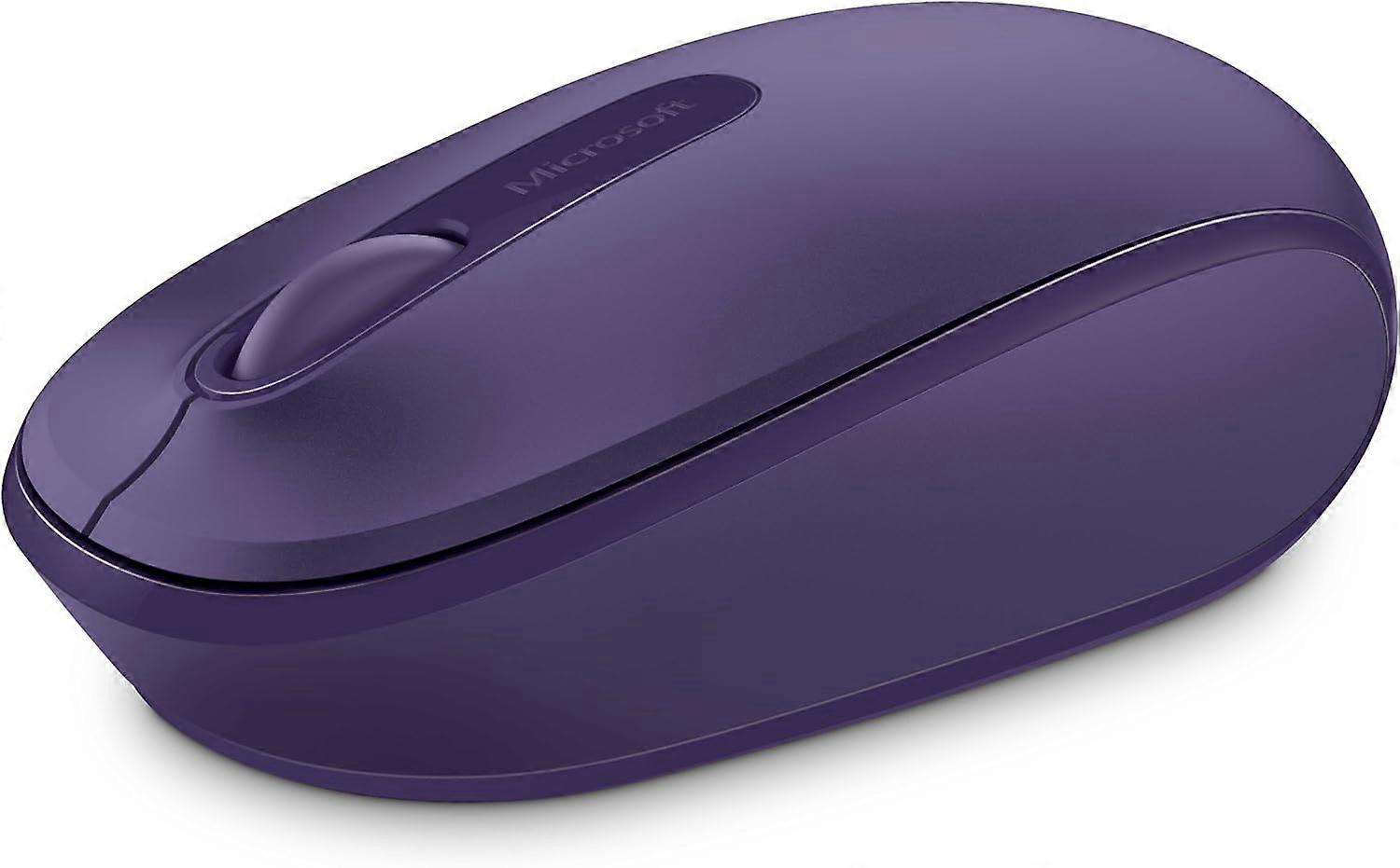 Microsoft Wireless Mobile Mouse 1850 - Purple. Comfortable Right/Left ...