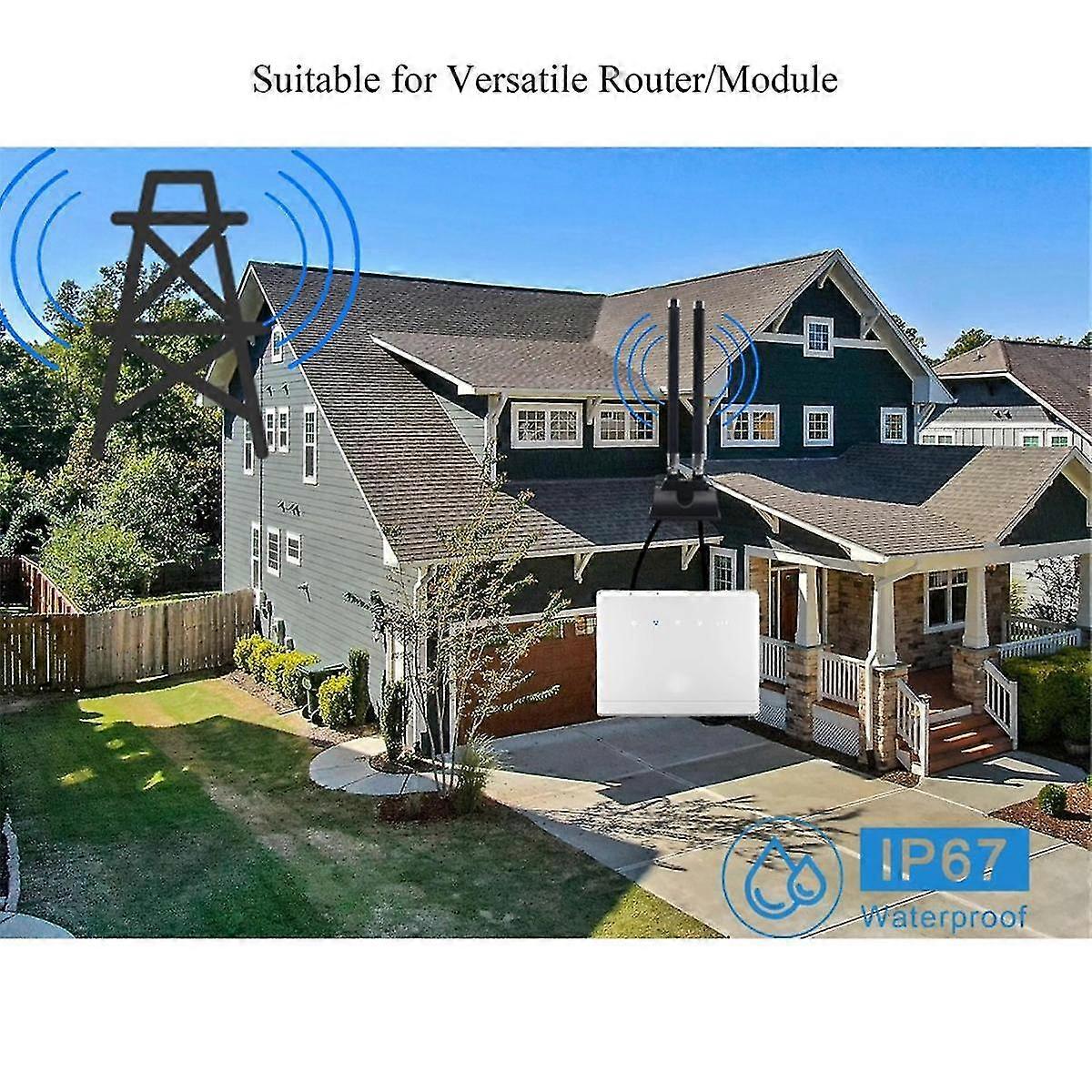 5G CPE Router Antenna LTE SMA Male Antenna High Gain 46DBi 5G External ...