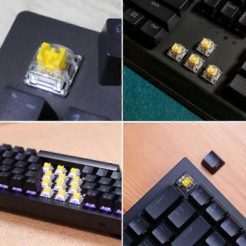 Mechanical Keyboard Accessories Axis Switch RGB Yellow Switches for ...