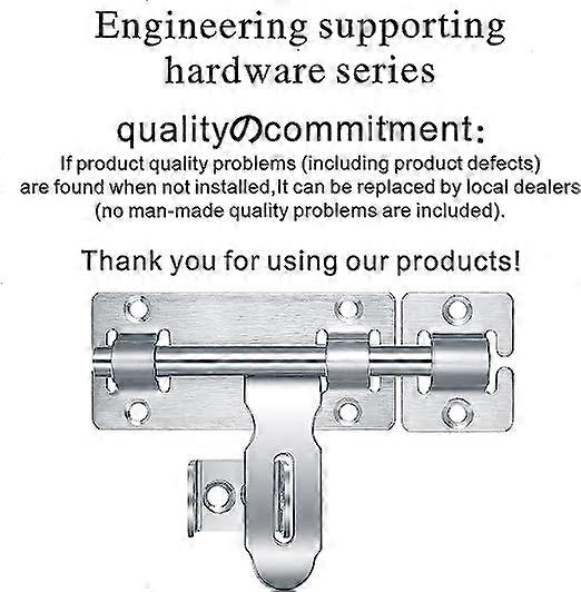 Door Locks, Door Latches Stainless Steel Sliding Door Gate Bolt for ...