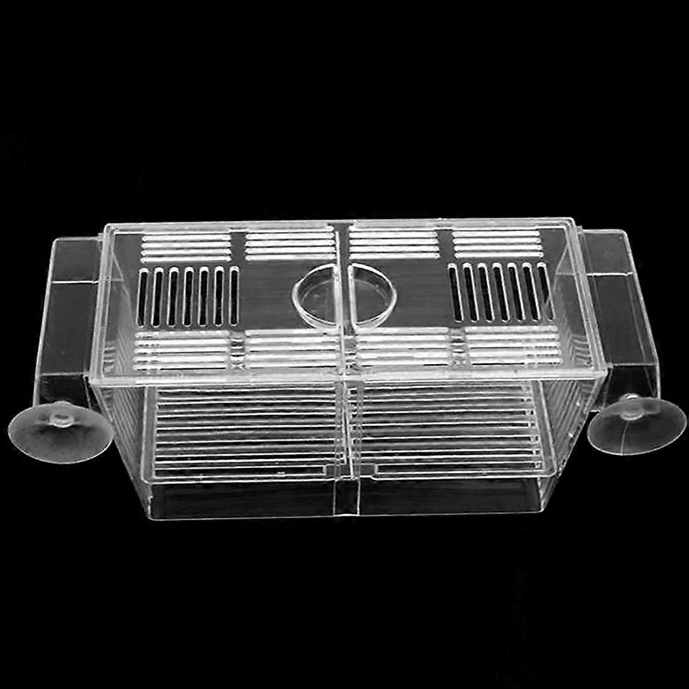 Aquarium Breeder Box Small Fish Breeding Incubator Clear Divider for ...