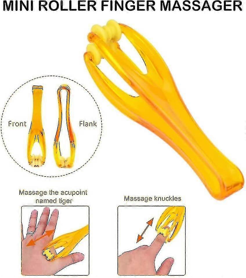 Finger Massager Dual-sided Hand Massage Roller Tool For Circulation ...