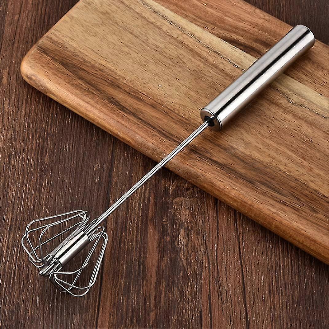 Manual Stainless Steel Semi-automatic Push Type Rotary Whisk Semi ...