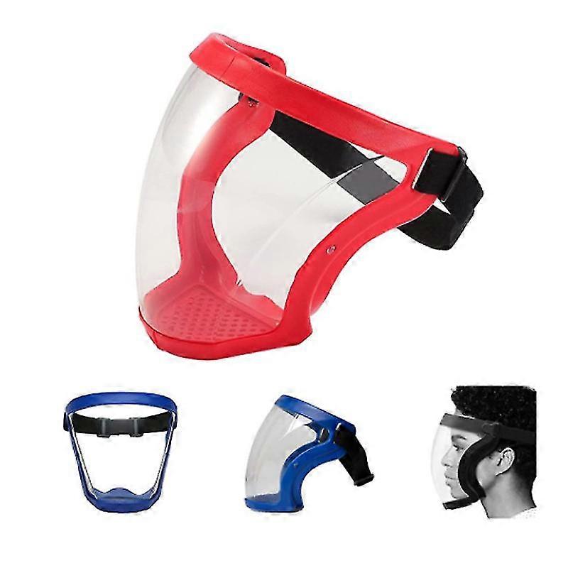 Full Face Protective Shield Visor Hd Transparent Full Face Mask Clear ...