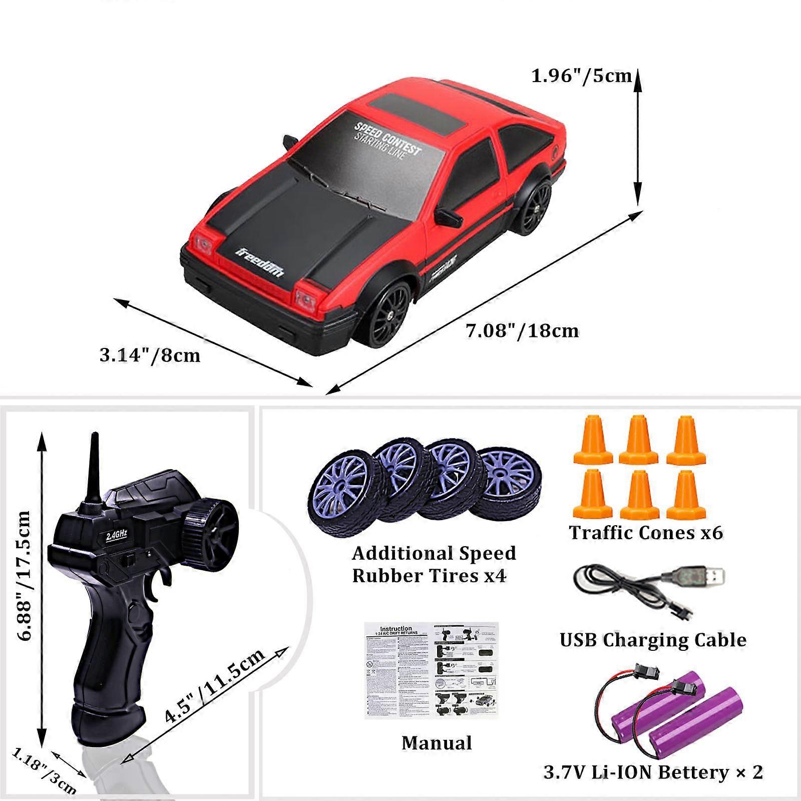 Brand New Rc Drift Car, Remote Control High Speed Race Drifting Cars, 2 ...