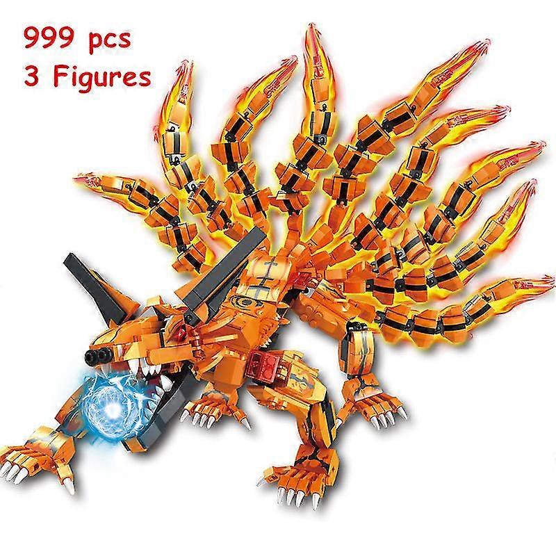 Ninja Strongest Kurama Kyuubi Nine Tailed Foxs Figure Building Blocks ...