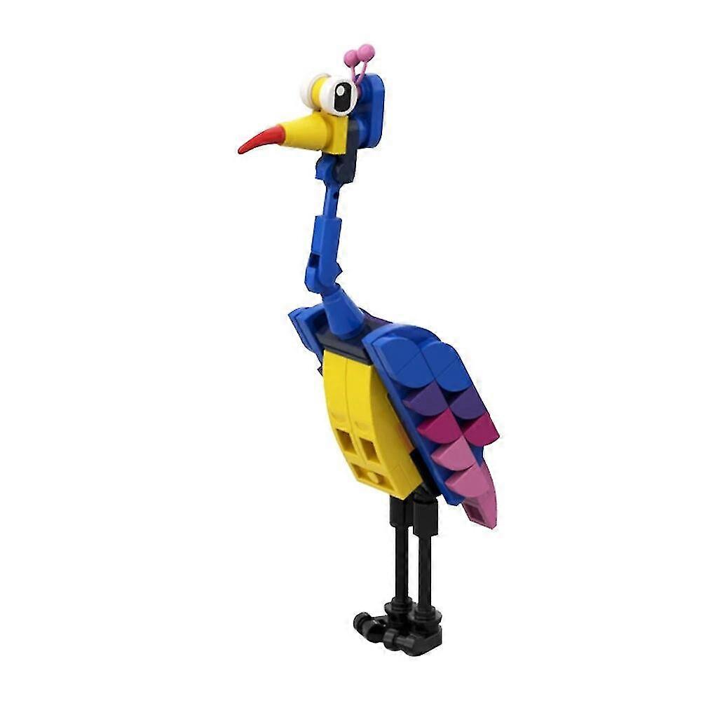 Moc Mini Kevin In Up Bird Building Blocks Flying Balloon House Bird ...