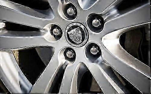 Set of 4 Wheel Center Caps HUB CAP Black 59mm for JAGUAR X TYPE XK XF ...