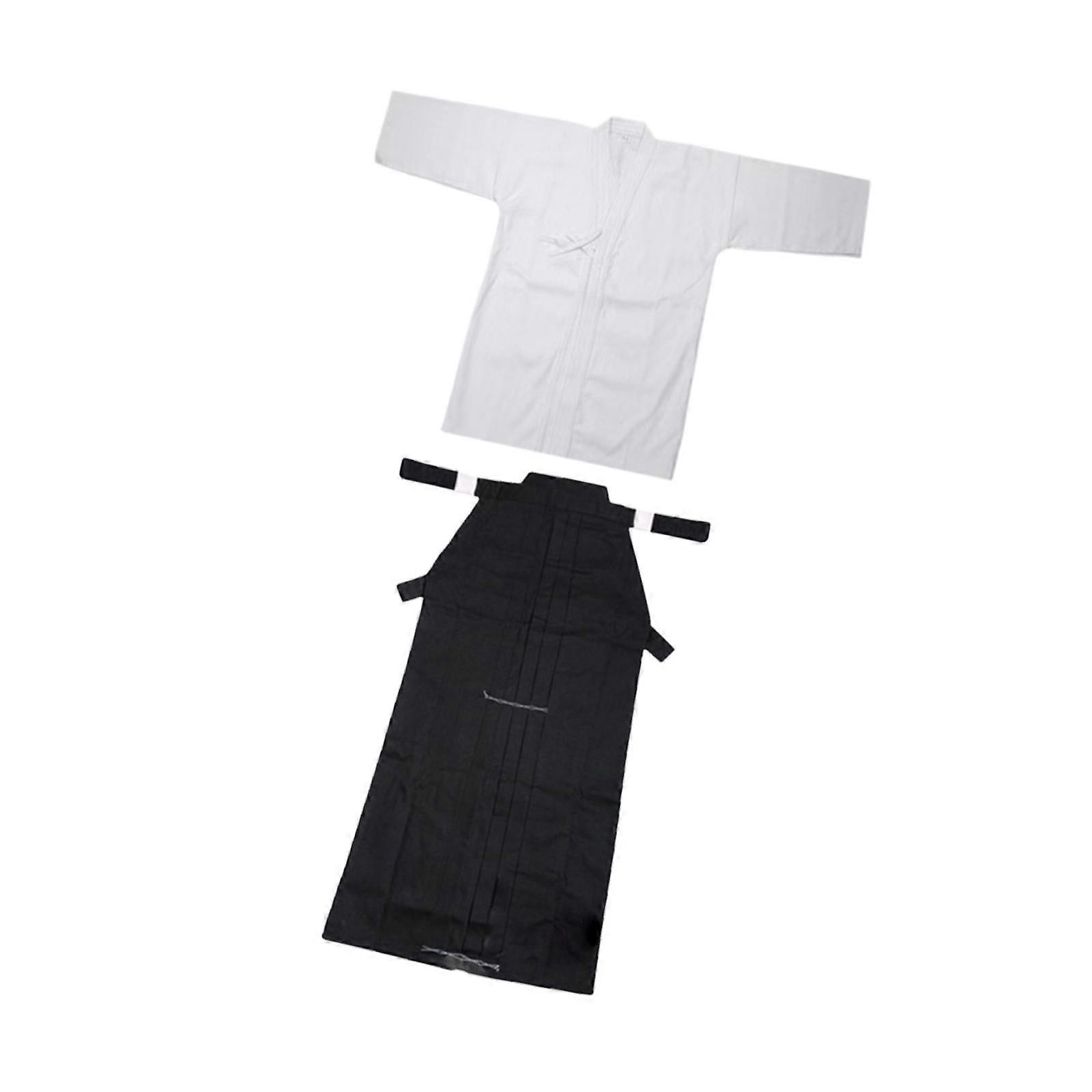 Kendo Uniform Set Ninjas Iaido Adults Kung Fu Apparel Judo Aikido ...