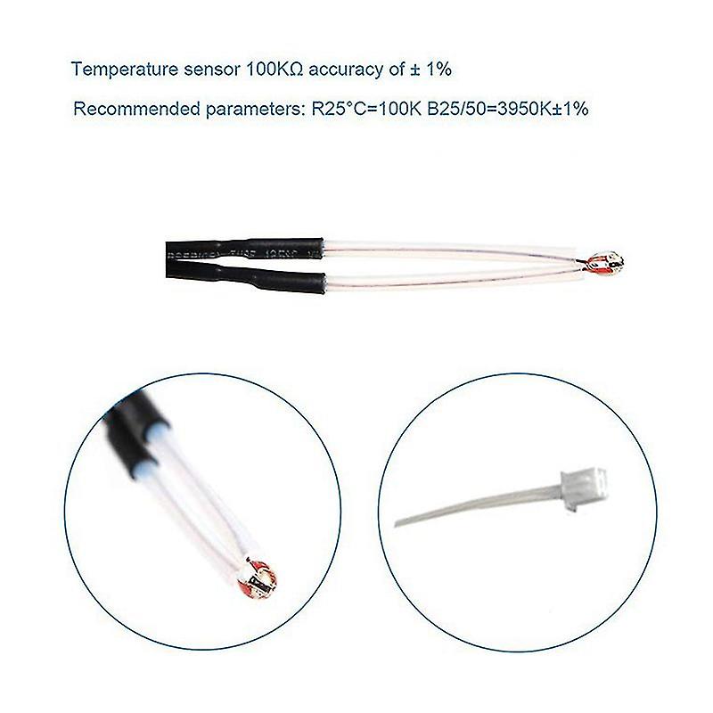 24v 40w Heater Thermistor Ntc 100k 3950 Wire 1m For 3 3 Pro 3d Printer ...