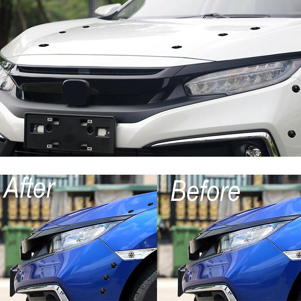 2x Car Push Button-Bonnet Hood-Pin Lock-Clip Universal Quick Release ...