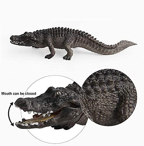 Simulated Crocodiles Model Realistic Alligator Figurines Plastic ...