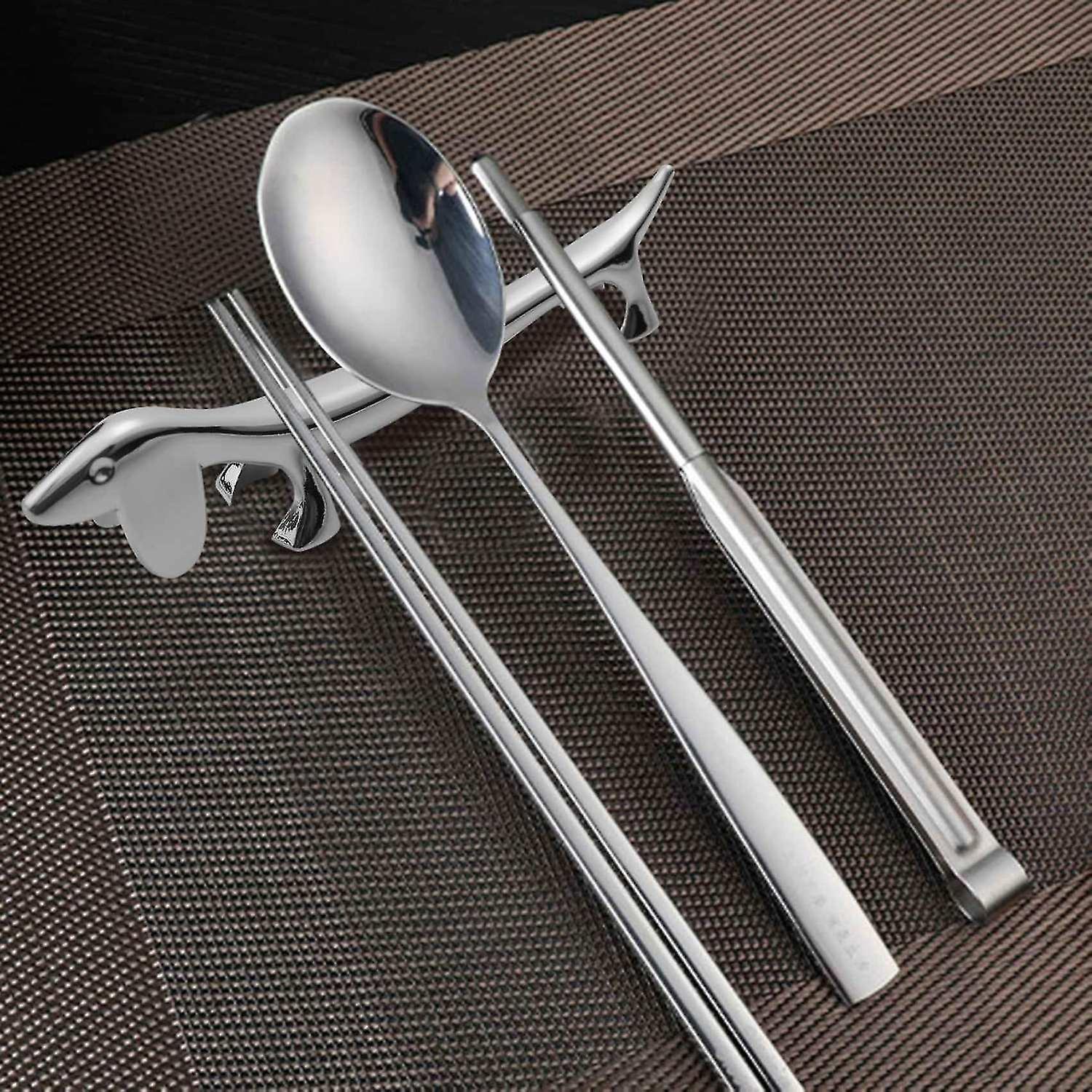 6 Pcs Chopsticks Rest Little Dog Chopsticks Holder Dachshund Zinc Alloy ...