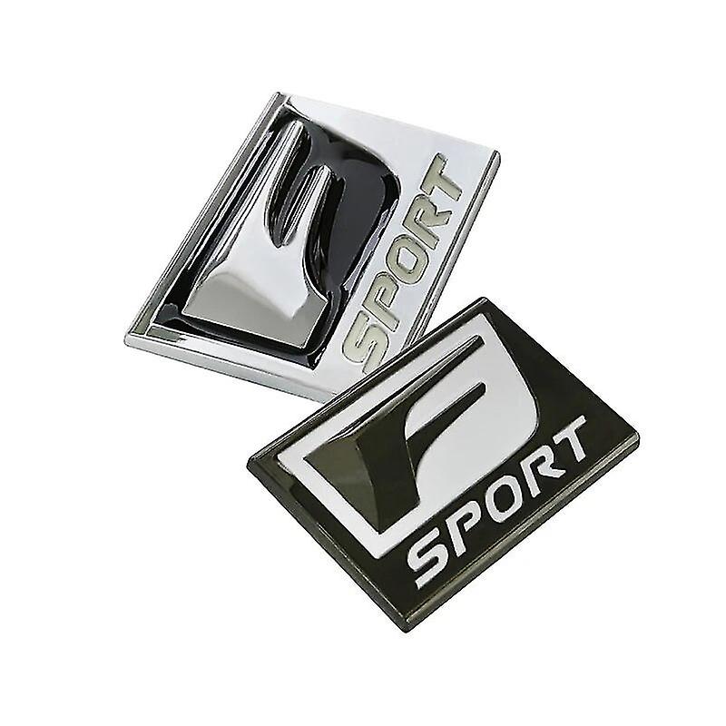 3d Metal Logo F Sport Emblem Car Fender Trunk Badge Decal For Lexus Rx ...