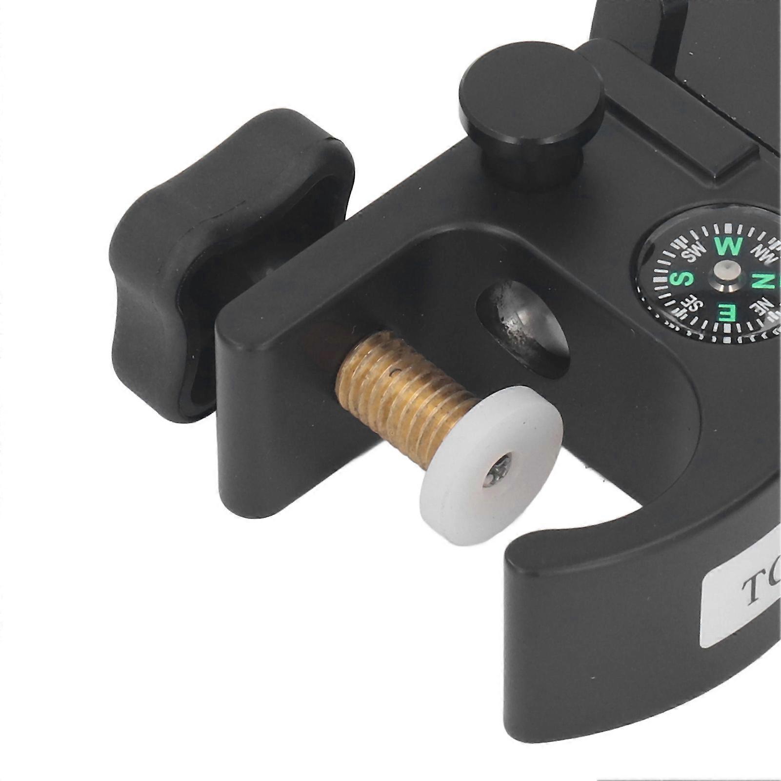 Data Collector Pole Clamp with Compass and Phone Holder Universal Portable GPS RTK Pole Clamp ...