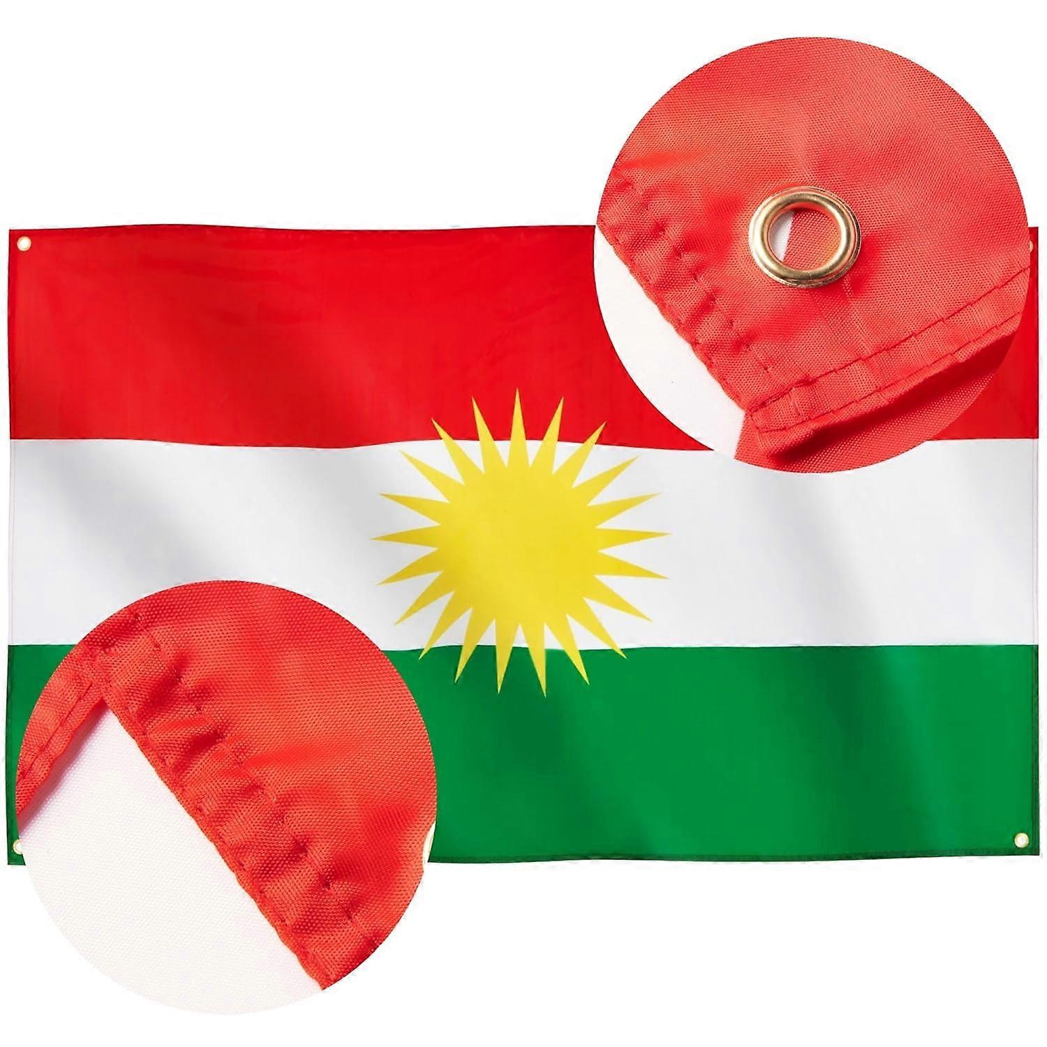 Kurdistan Flag, Kurdish National Flag,Eyelet In Every Corner, Alaya ...
