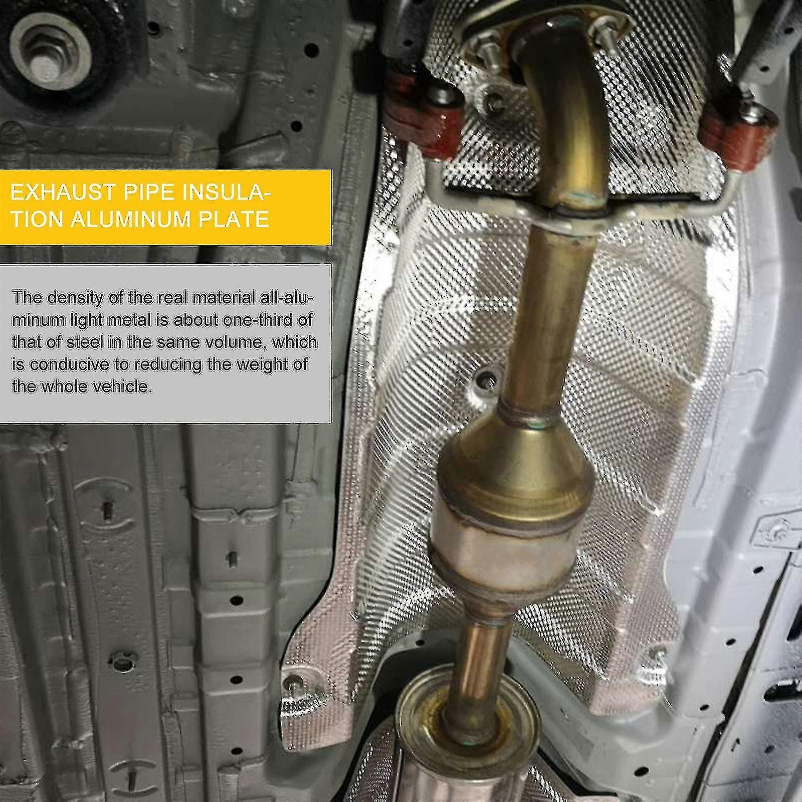 Embossed Aluminum Heat Shield Heat Shield Firewal Floor Pan Fuel Tank ...