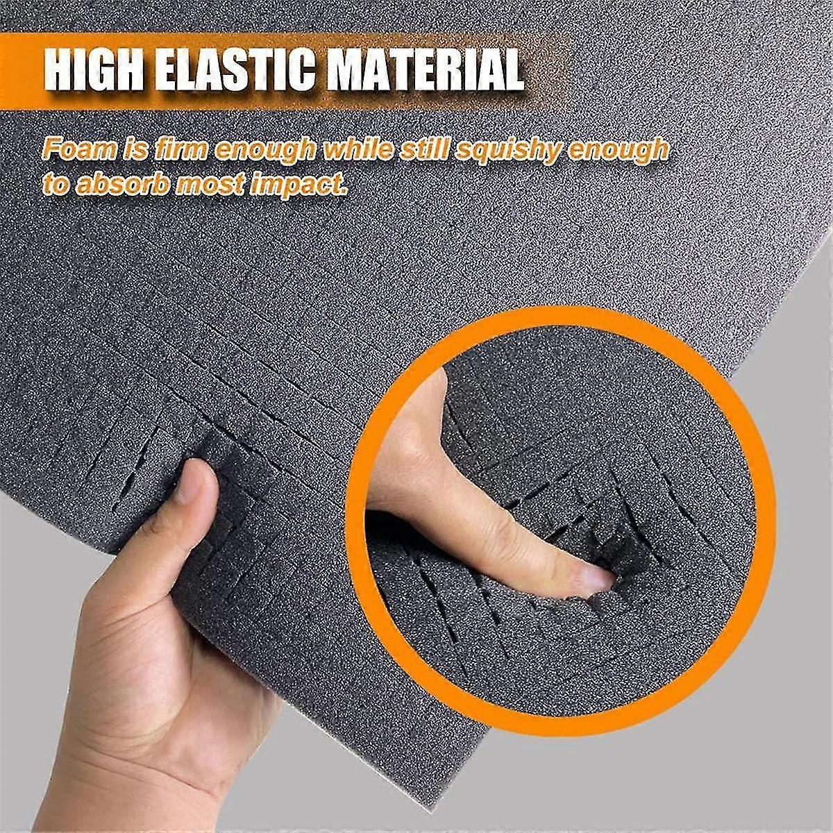 Foam Liner - 2 Sizes Pick And Pluck Foam Tray Pad Tool Box Drawer ...