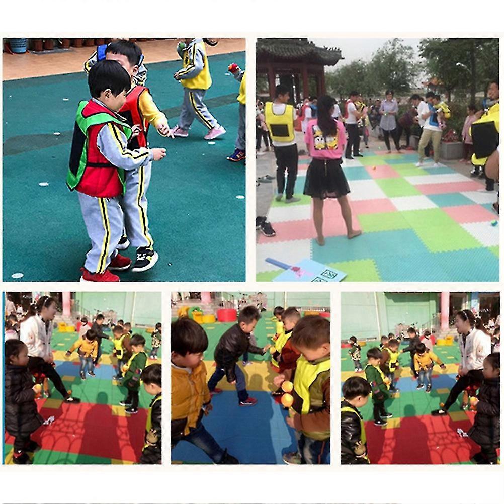 Dodgeball Game For Kids,set 2 Vests,10 Dodge Balls,sticky Ball Catch ...