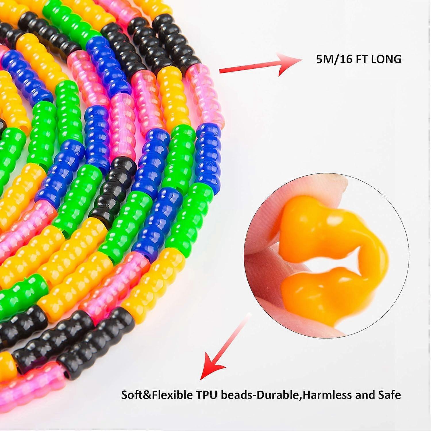 Long jump rope, double Dutch jump rope 16 feet 2-pack, plastic ...